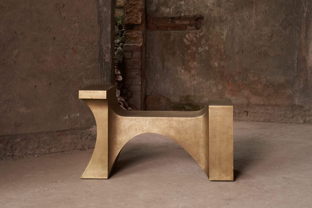 Bench Golden Arc - Nilufar